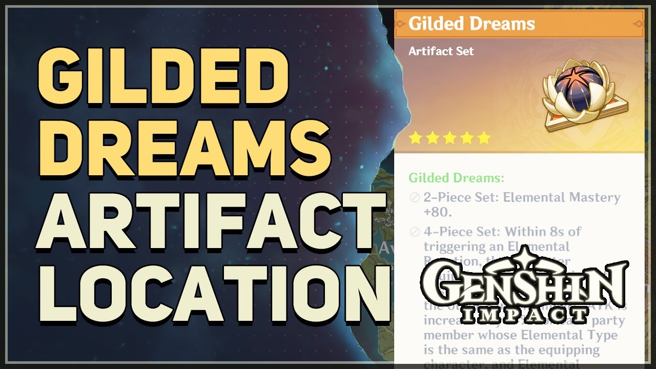 Genshin Impact: How to Get the Gilded Dream Artifact Set – 600pu